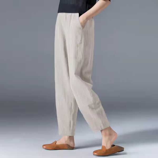 Anna-Berg | Feminine Lightweight Summer Trousers with a Timeless Finis